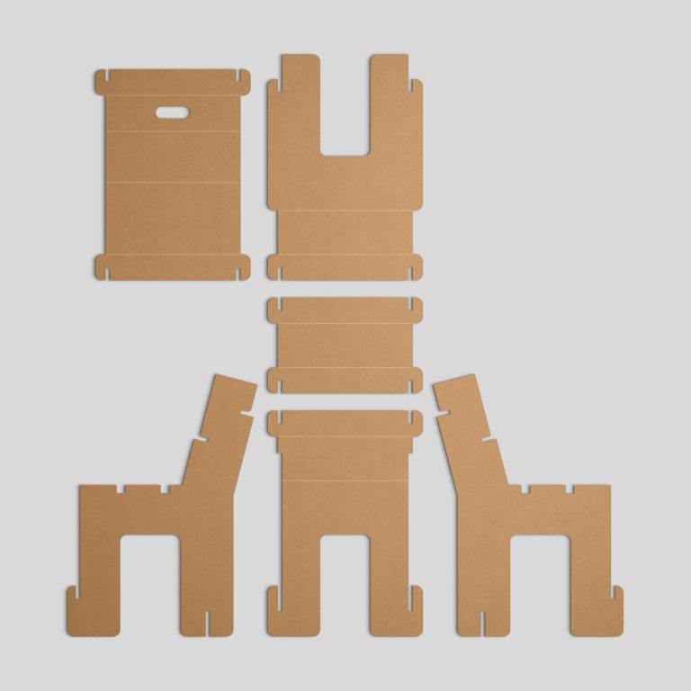 Cardboard furniture - Cartonlab
