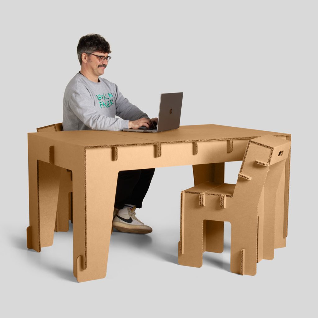 Cardboard furniture - Cartonlab