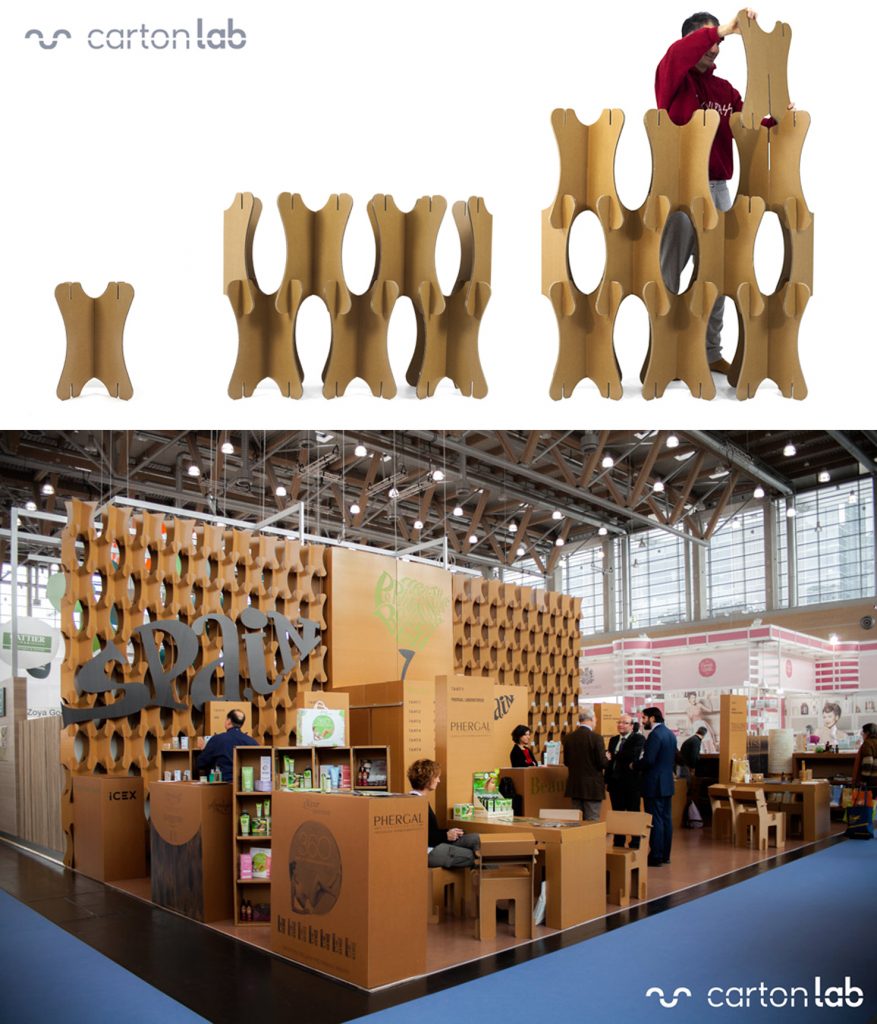 Cardboard Screens: Ideas to separate spaces - Cartonlab English