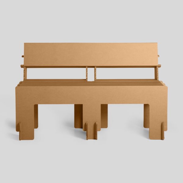 TARAY | Cardboard bench - Cartonlab English