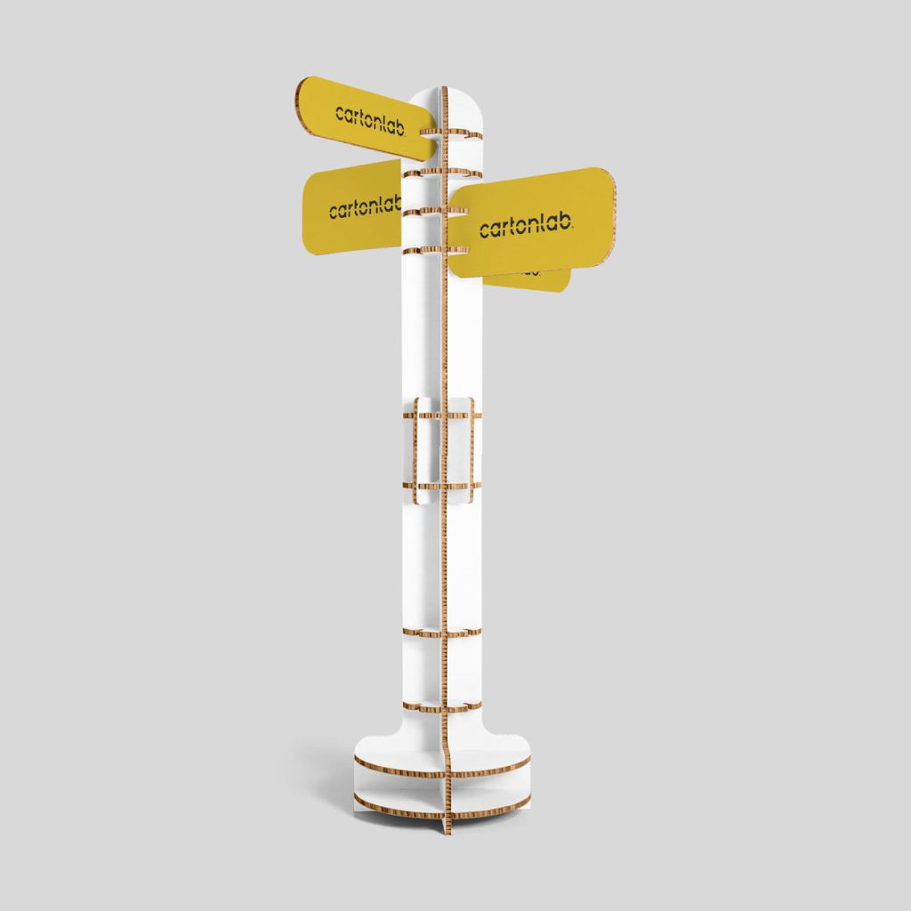 FINGERPOST | Cardboard signage solution - Cartonlab English