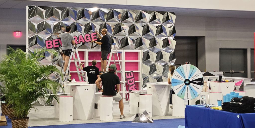 Americas Food Beverage booth