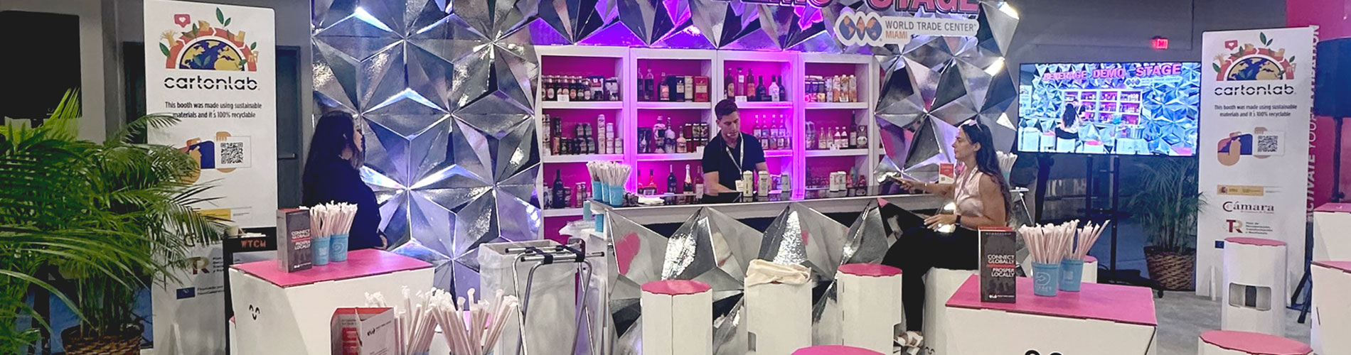 Americas Food Beverage booth