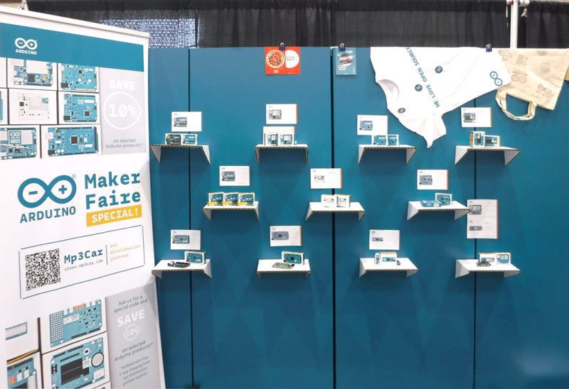 Stand Arduino en la Maker Faire de San Francisco