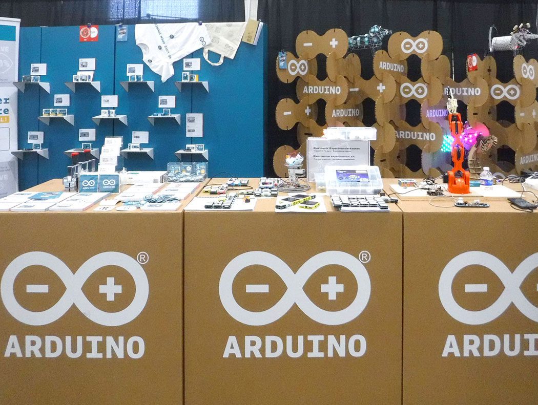 Stand Arduino en la Maker Faire de San Francisco
