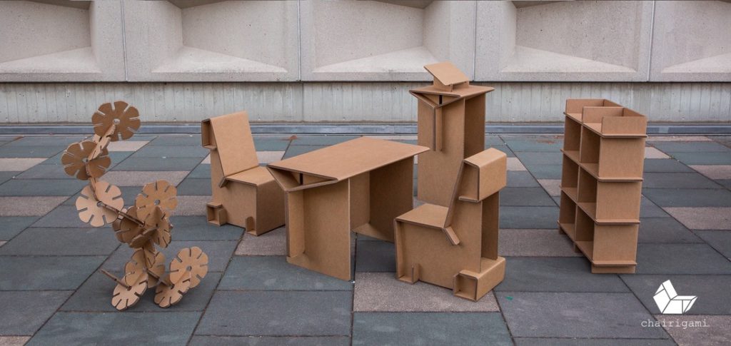 Diseño con cartón en USA