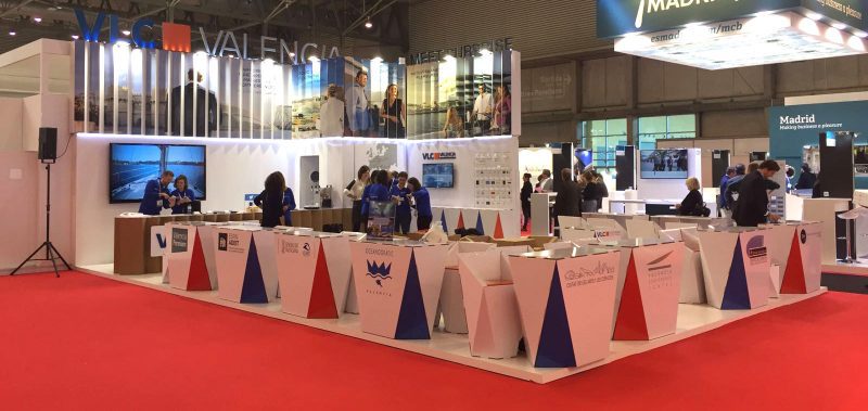 ¿Ideas de stands para ferias de turismo? Mejor, con cartón | Cartonlab