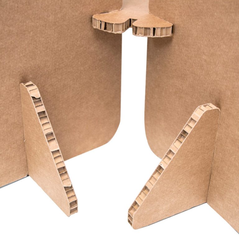 Paneles de cartón para exposiciones | Soportes ligeros de fácil montaje