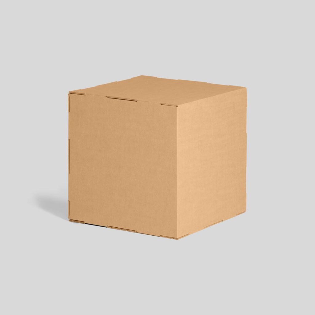 Cubos de cartón personalizados para campañas y eventos