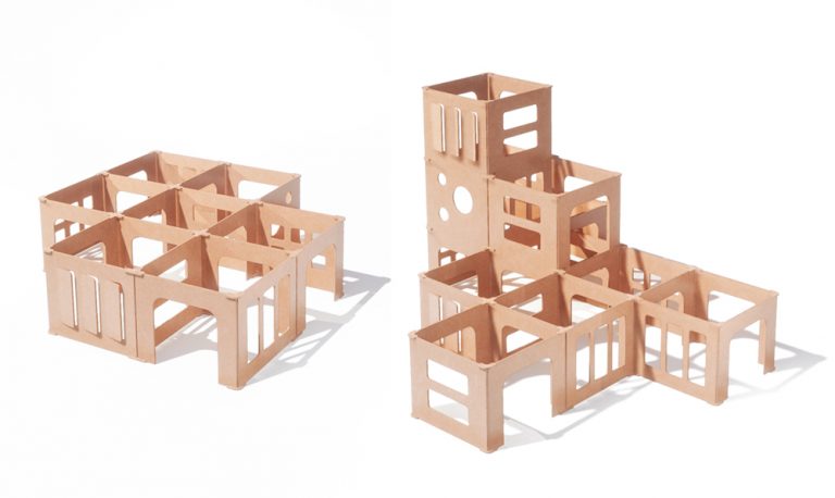 Laberinto de cartón para niños. Diversión y creatividad