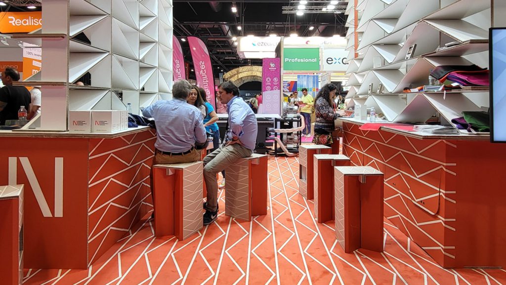 Diseño de stand con panel Swedboard para Northern Design