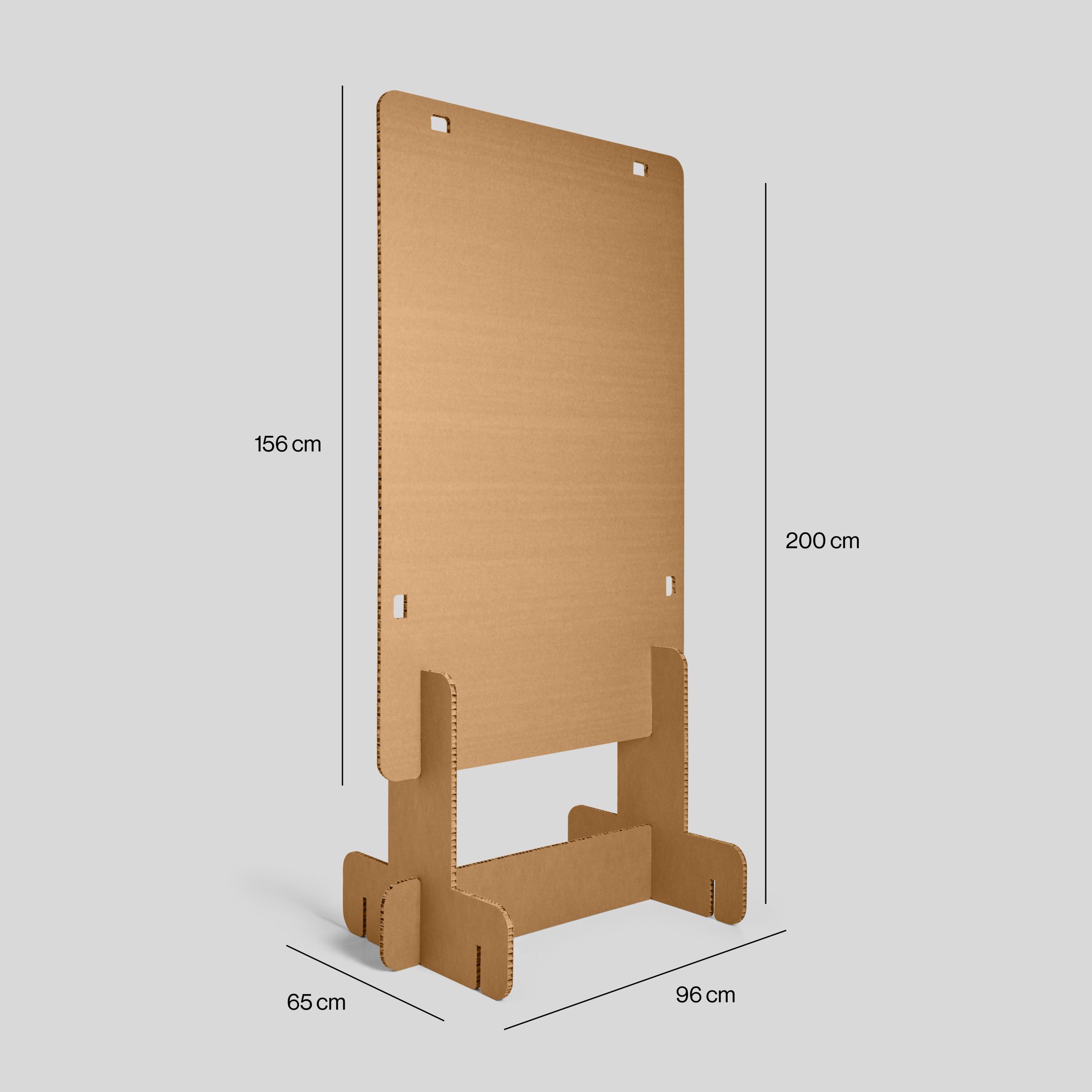 HUNTER | Panel expositivo modular de cartón para A0