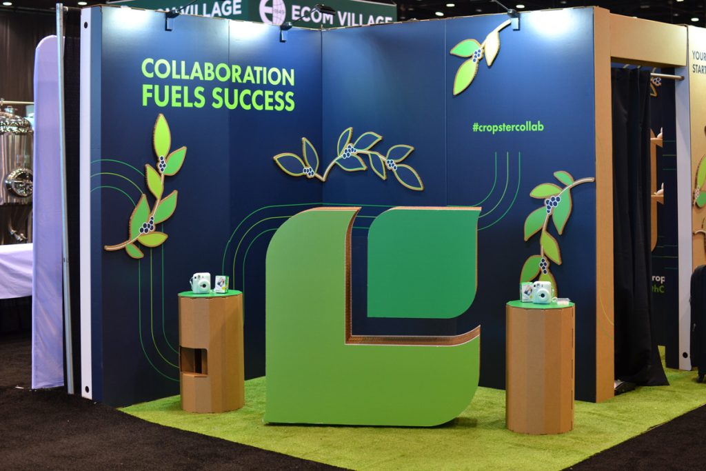 Stand para feria de café. Cropster en SCA Chicago