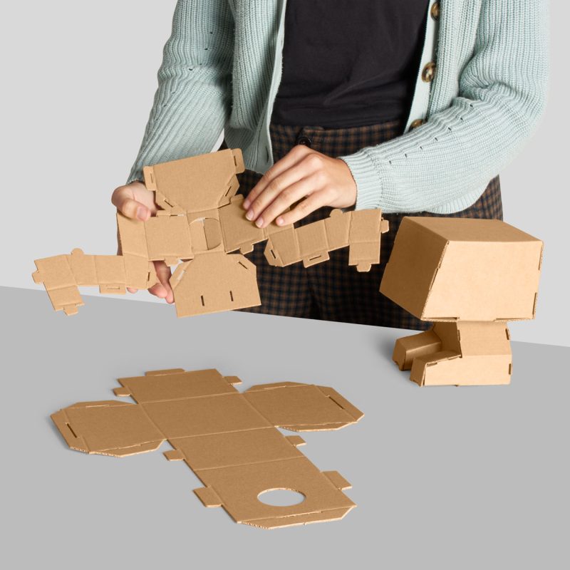 FYD TOY ART | Robot de cartón personalizable - Cartonlab